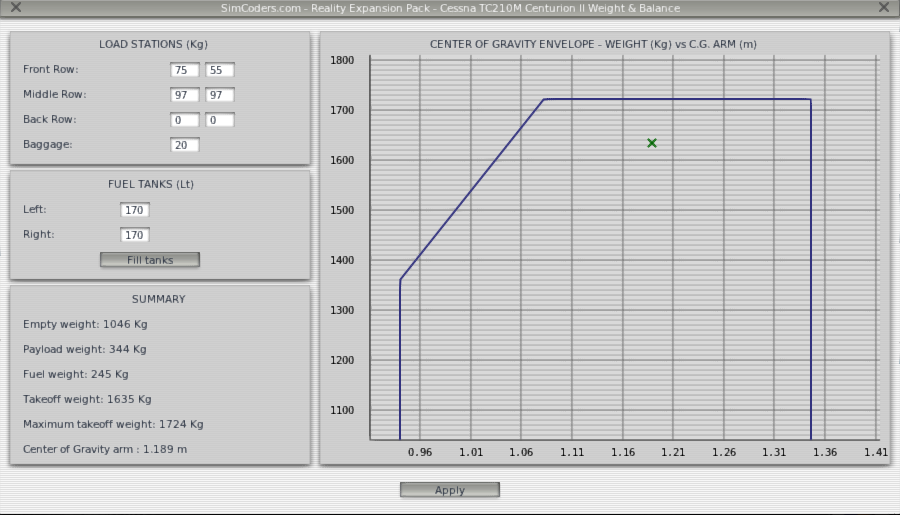 REP: Airplane load balance in X-Plane - SimCoders.com