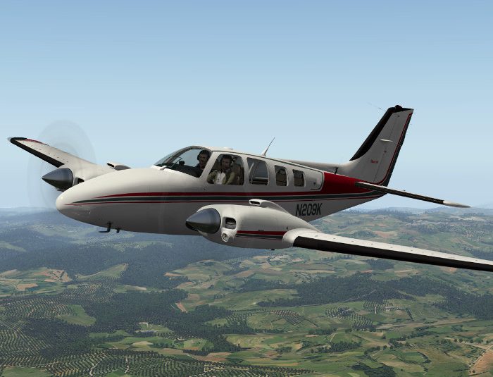 A Beech Baron preview - SimCoders.com