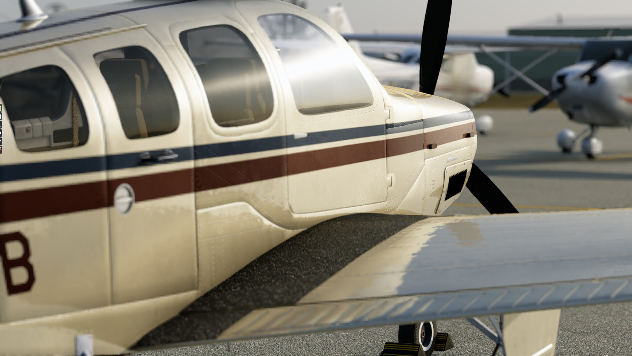 PAE Bonanza A36 with native REP now available - SimCoders.com